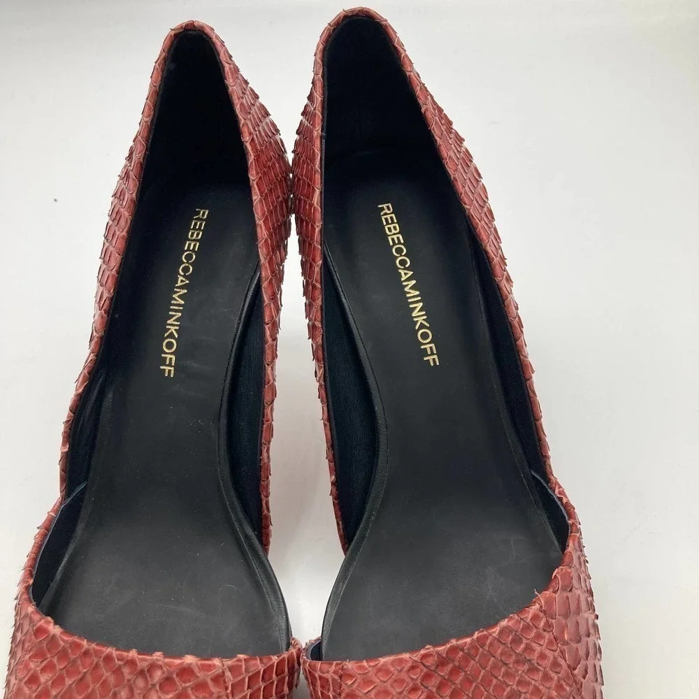 Rebecca Minkoff | Shoes | Rebecca Minkoff Paprika Python Brie Dorsay ...